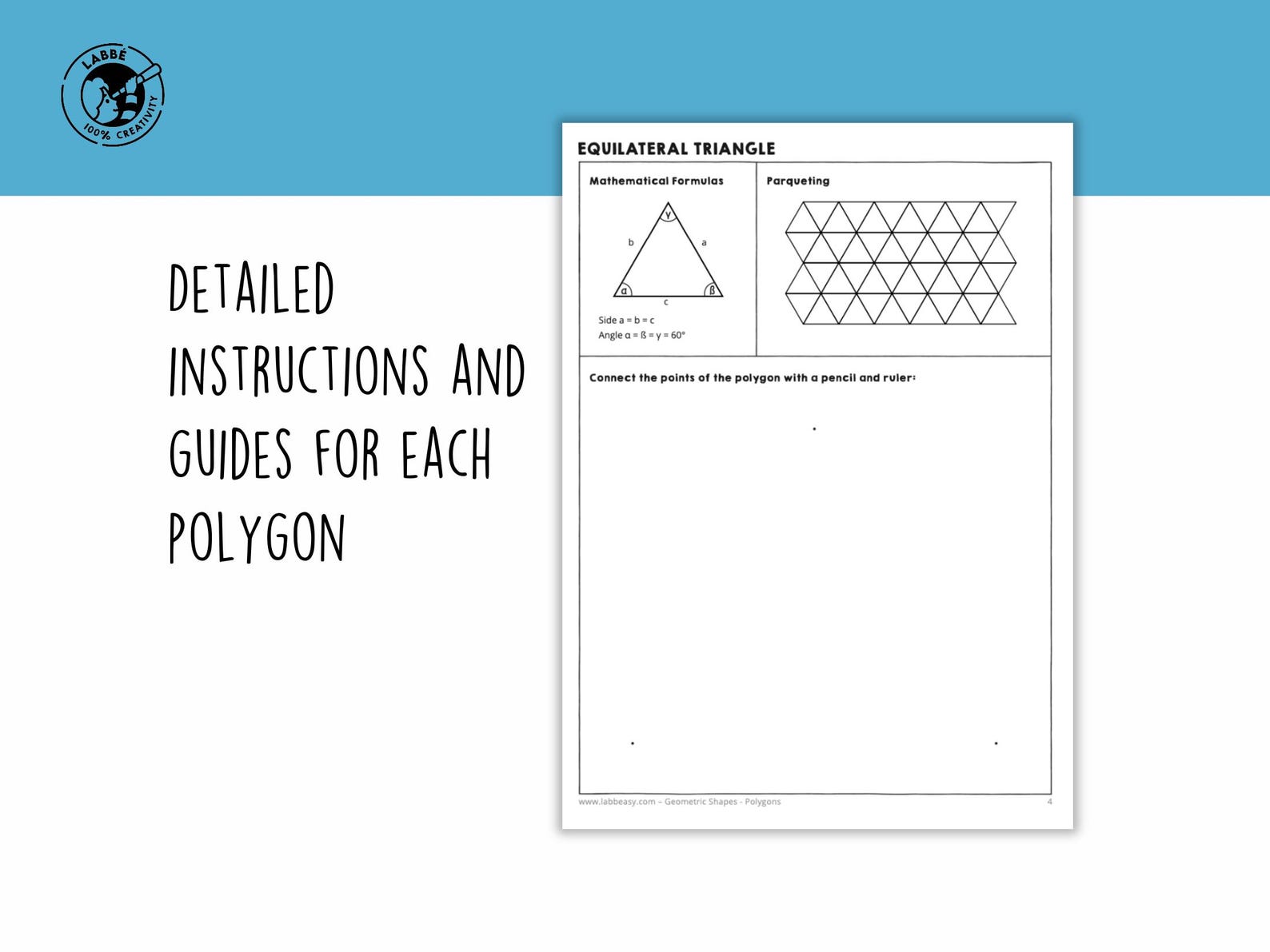 Geometric Shapes | Polygons Drawing Worksheets | Educational Math ...
