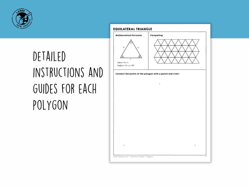 Geometric Shapes | Polygons Drawing Worksheets | Educational Math ...