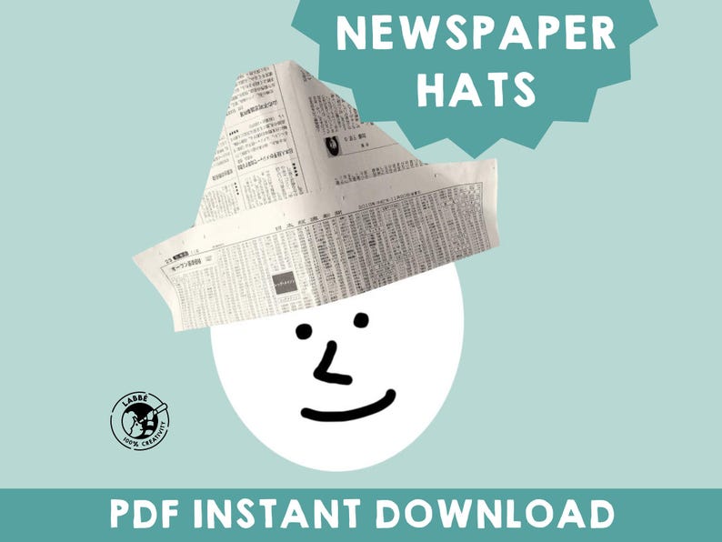 Newspaper Hats | DIY Paper Hat Folding Guide | 14 Fun Hat Designs ...