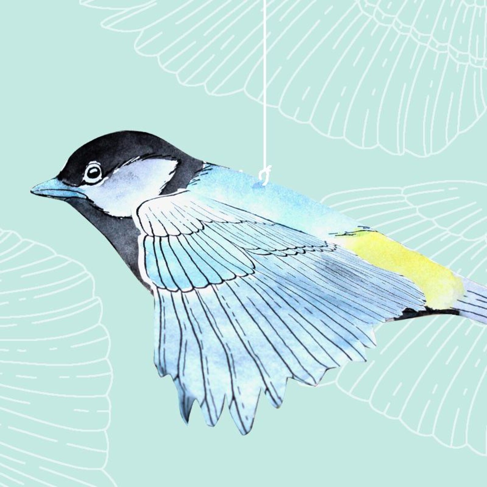 Songbird Craft Kit: DIY Printable Bird Mobile (PDF) - Etsy