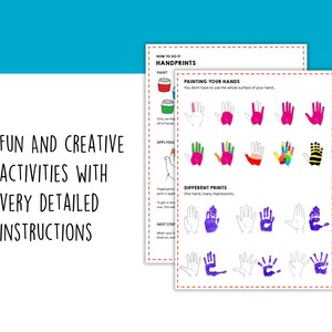 Handprint Art | Fun Fingerprint Characters | DIY Handprint Templates ...