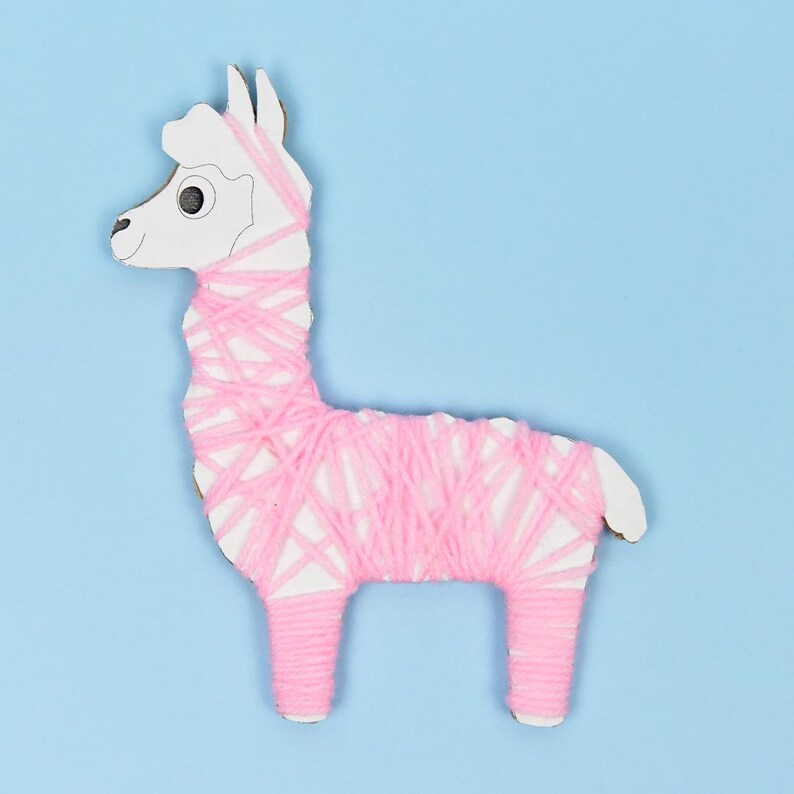 Wooly Animals Craft: DIY Animal Templates (PDF Download) - Etsy