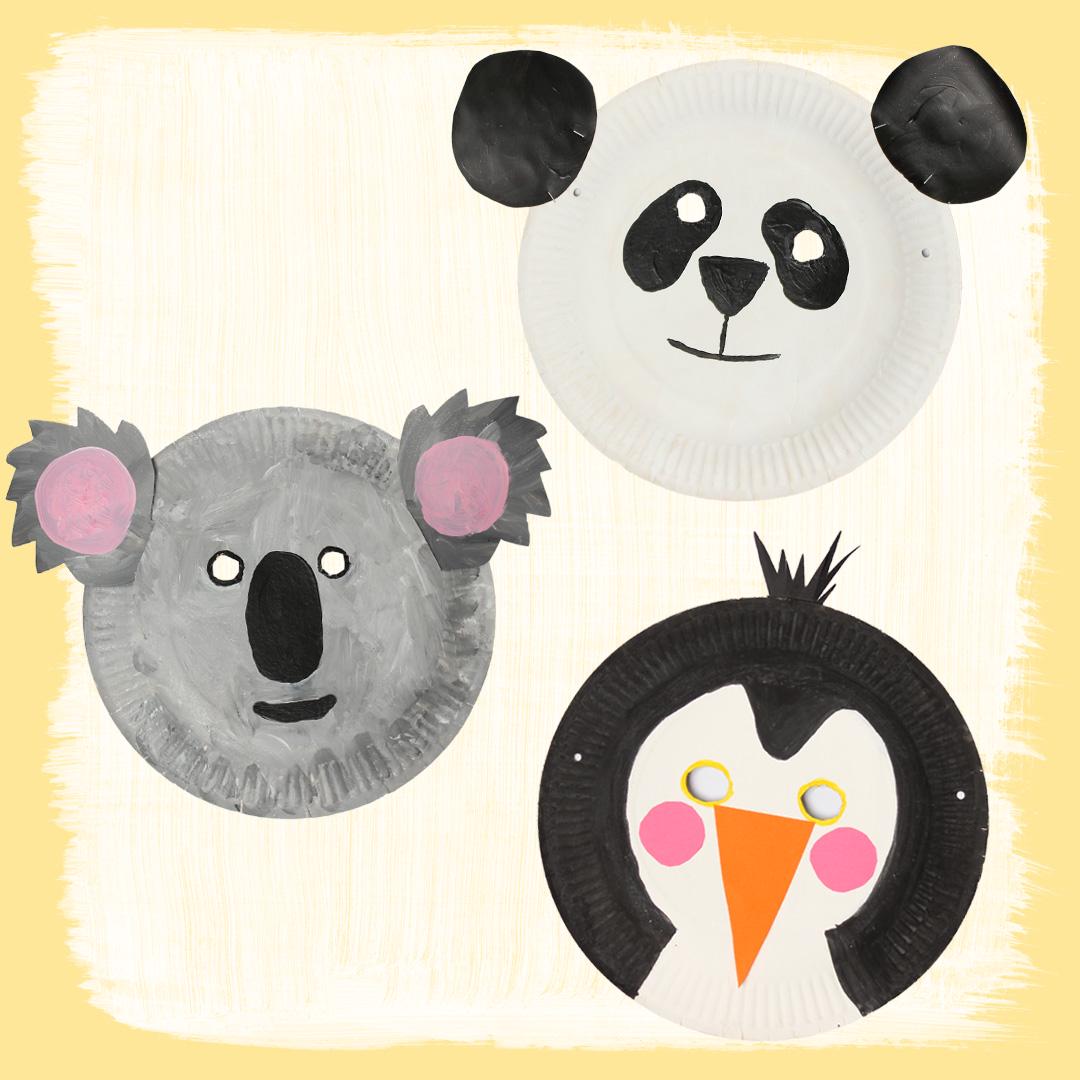 Paper Plate Animal Masks | DIY Craft for Kids | Animal Mask ...