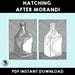Morandi Inspired Hatching Art Guide: Fine Line Shading Worksheets (PDF ...