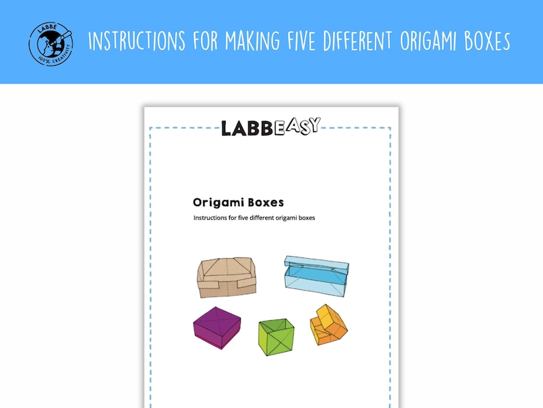 Origami Boxes | DIY Paper Craft | Printable Box Templates | Fun Origami ...
