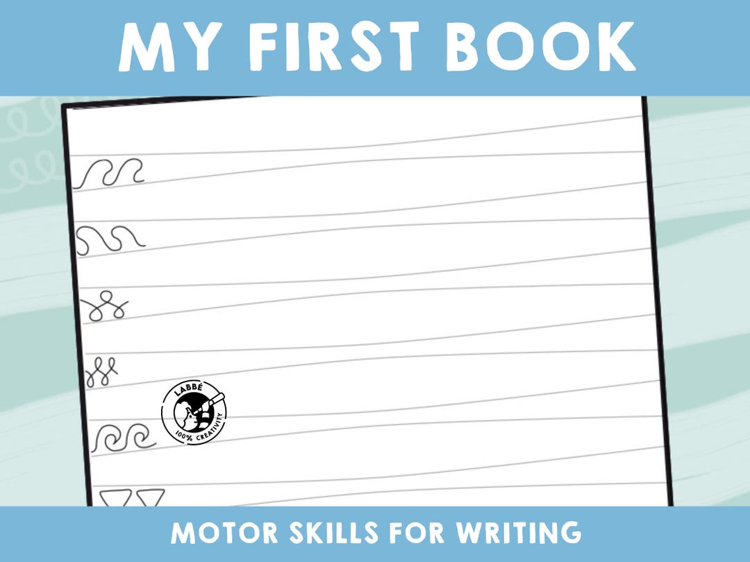 My First Book - Motor Skills for Writing | Playing With Scale ...