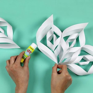 3D Snowflakes | DIY Winter Decor | Printable Snowflake Templates ...