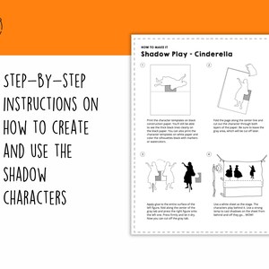 Shadow Play – Cinderella | Printable Shadow Characters | DIY Shadow ...