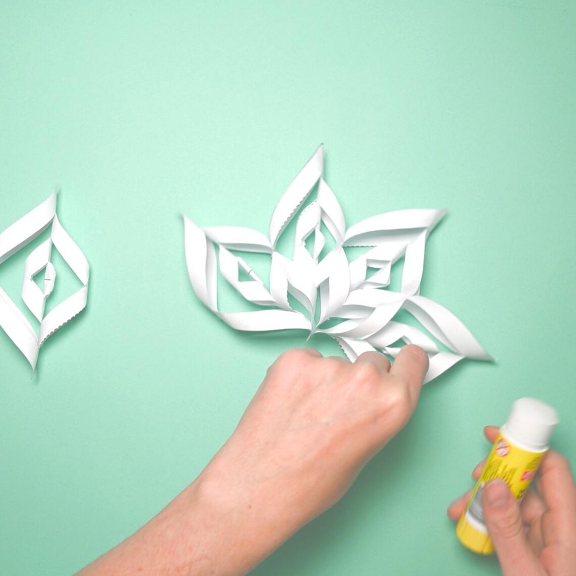 3D Snowflakes | DIY Winter Decor | Printable Snowflake Templates ...