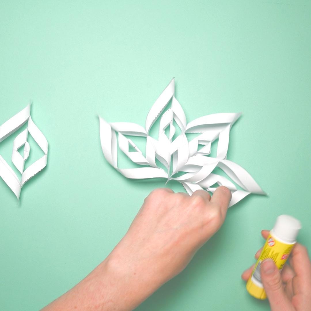 3D Snowflakes | DIY Winter Decor | Printable Snowflake Templates ...
