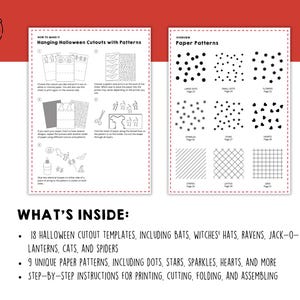 Halloween Cutouts | DIY Halloween Decor | Printable Craft Templates ...