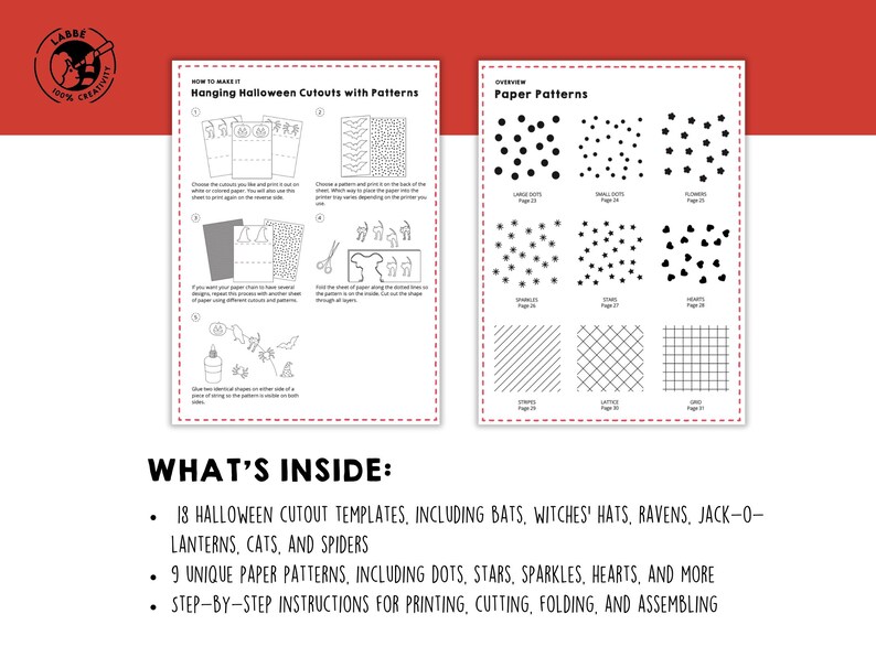 Halloween Cutouts | DIY Halloween Decor | Printable Craft Templates ...