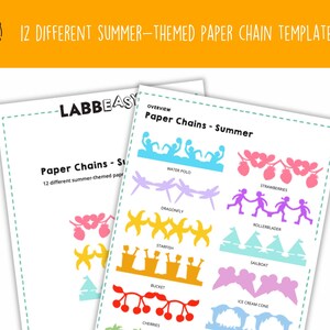 Paper Chains - Summer | DIY Summer Craft | Fun Kids Activity ...