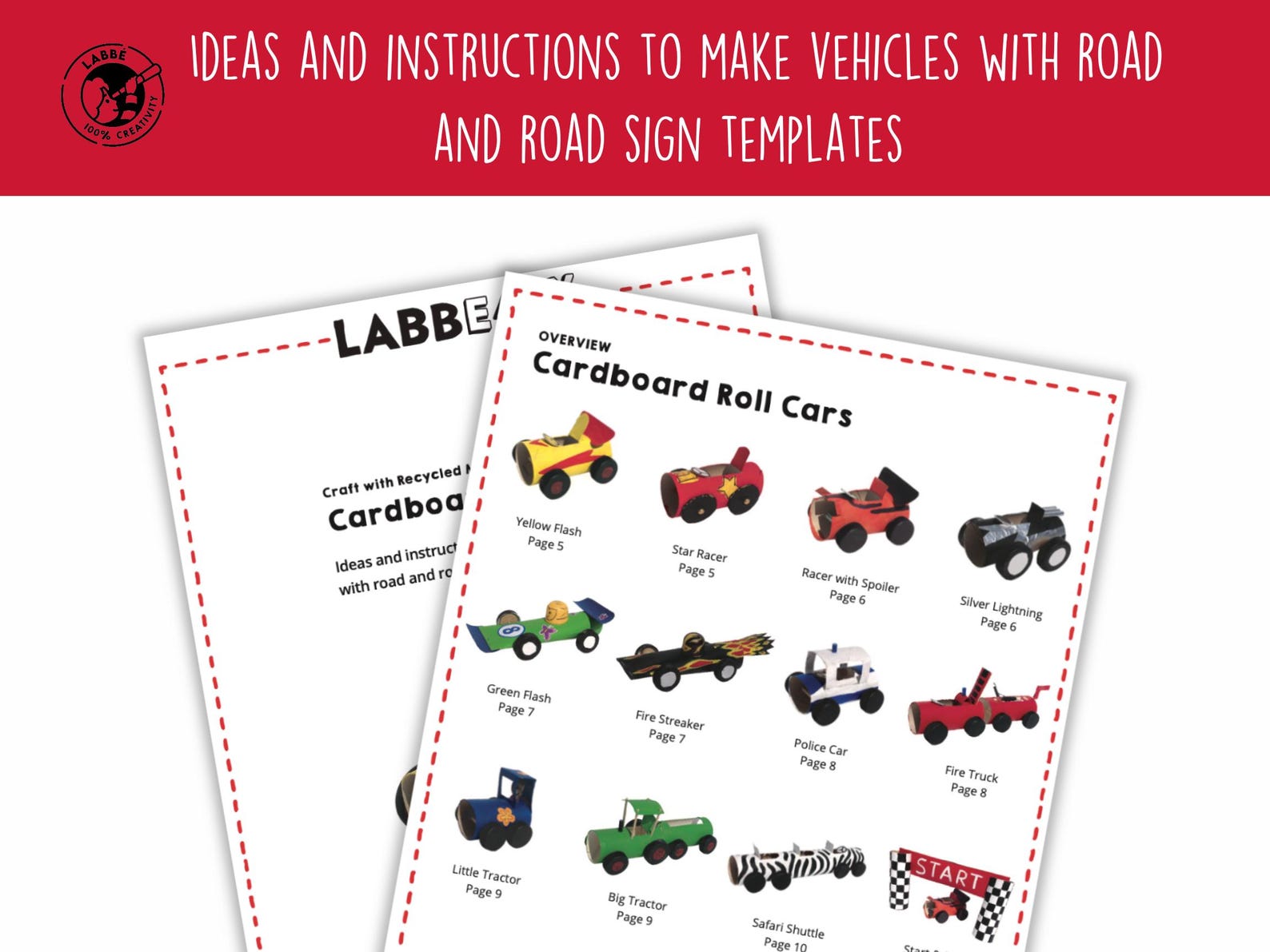 Cardboard Roll Cars | Recycled Craft Ideas | DIY Toy Cars | Craft With ...