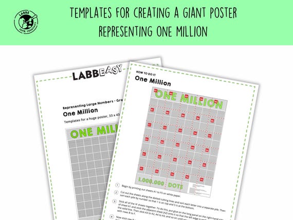 One Million Dots Poster