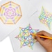 Drawing With Rulers | 18 Tracing and Drawing Worksheets | Fine Motor ...