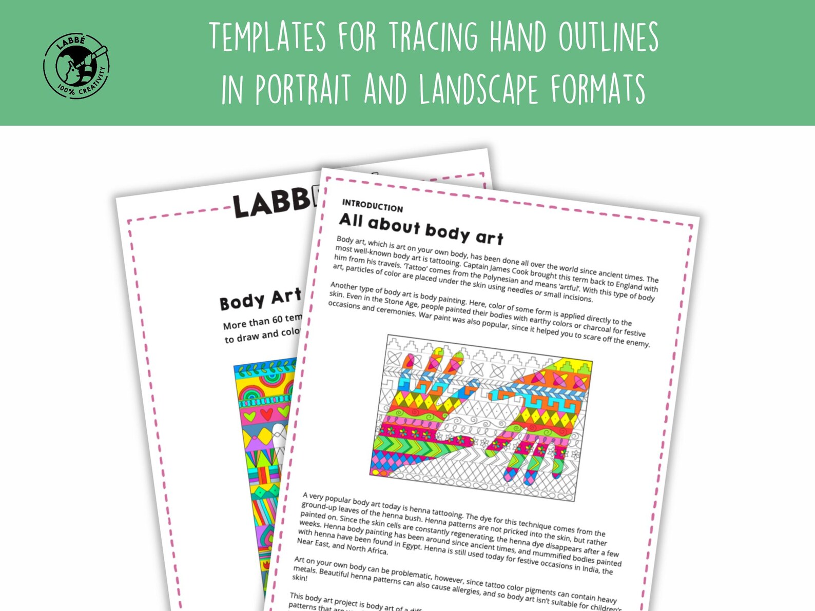 Body Art - My Hand | DIY Mehndi-inspired Art | Hand Art Templates ...