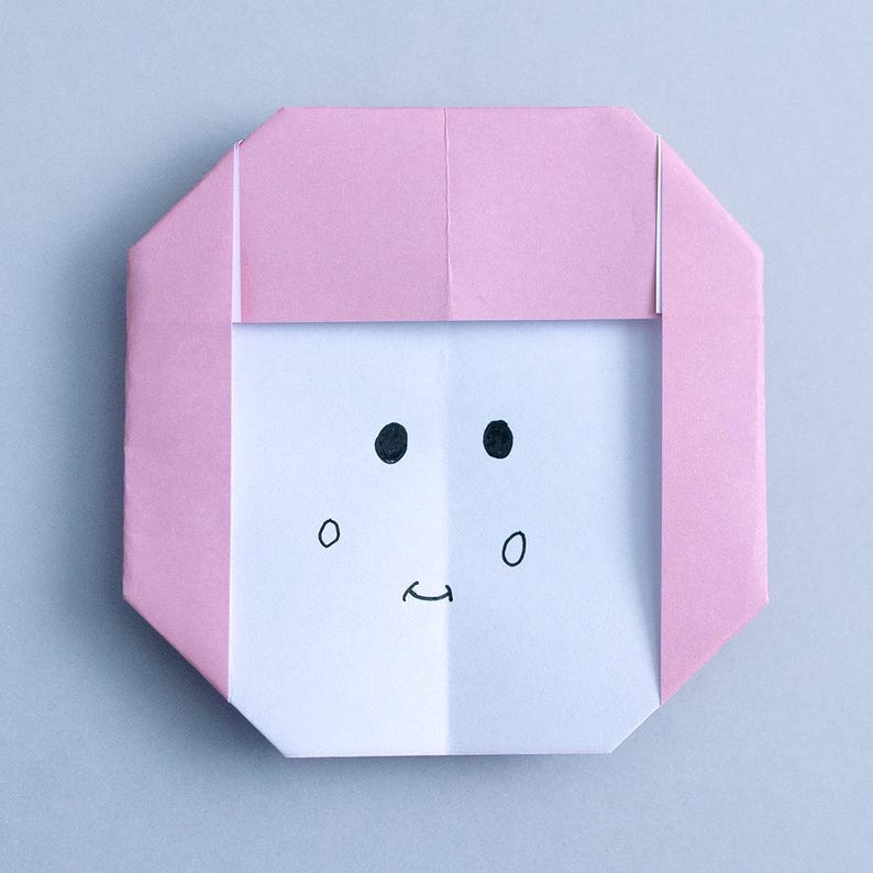 Origami Faces | 6 Step-by-step Folding Instructions | Creative Paper ...