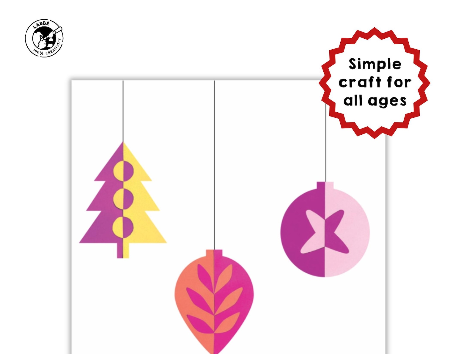 Christmas Cut-outs DIY Holiday Decorations Printable Christmas ...