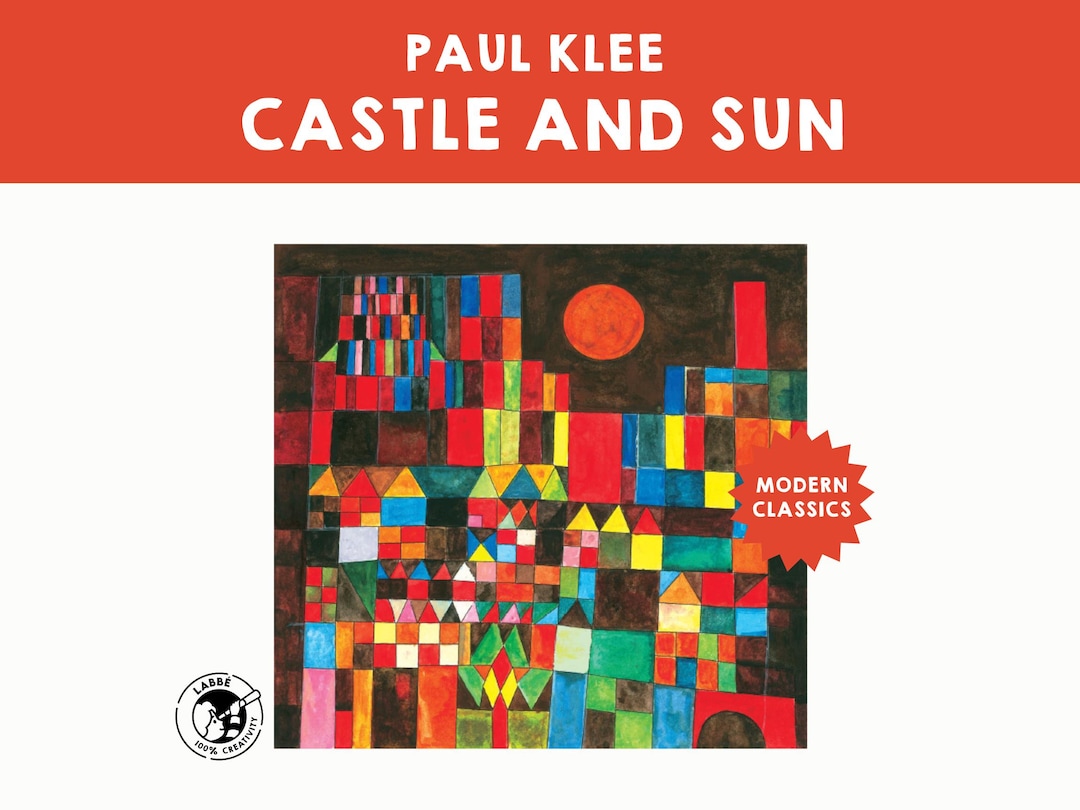 Paul Klee – Castle and Sun | Artist Tribute | Printable Templates | DIY ...