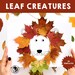 Leaf Animal Craft: Fall DIY Activity, 8 Templates (PDF Pattern) - Etsy
