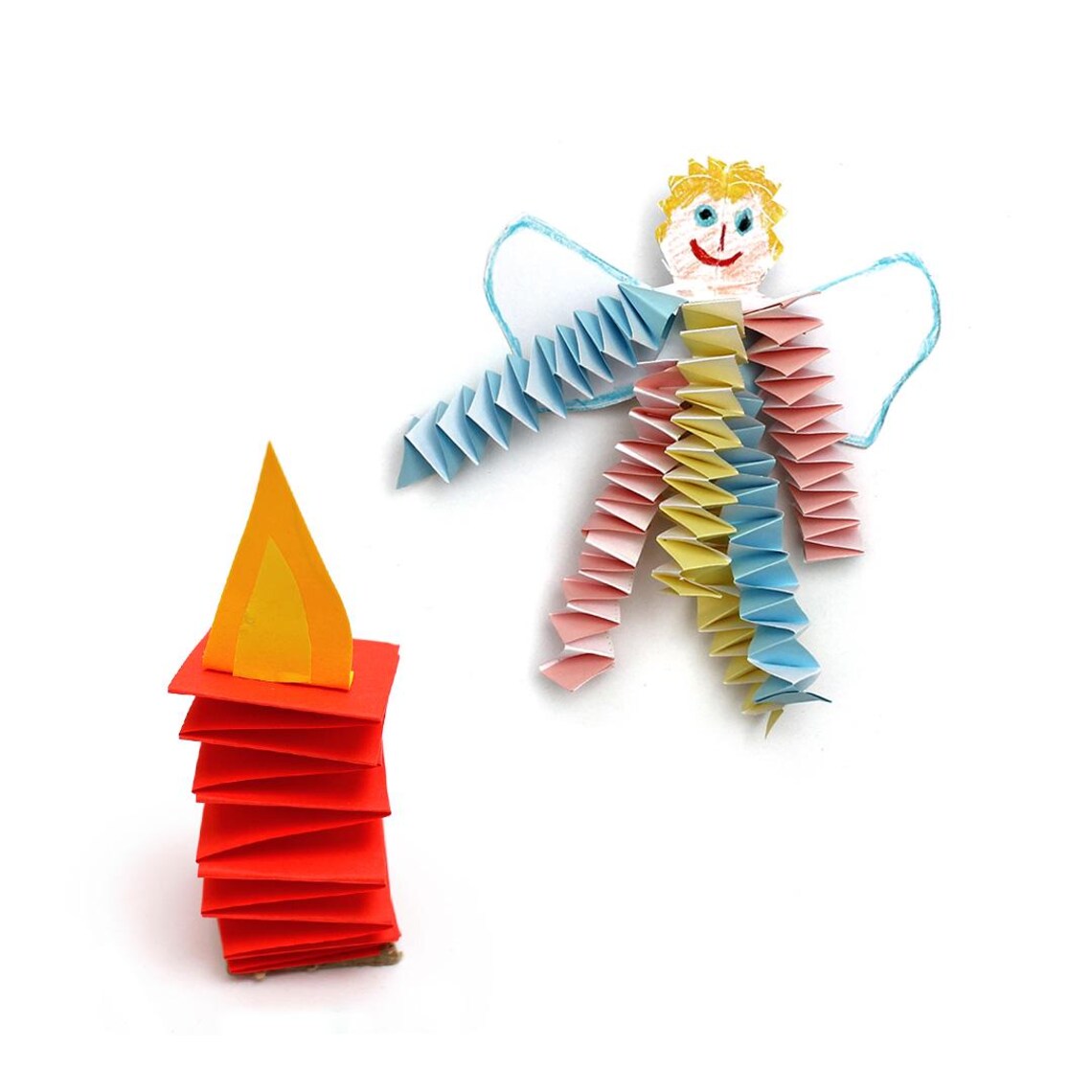 Craft Ideas With Paper Springs | Fun Paper Spring Projects | DIY Kids ...