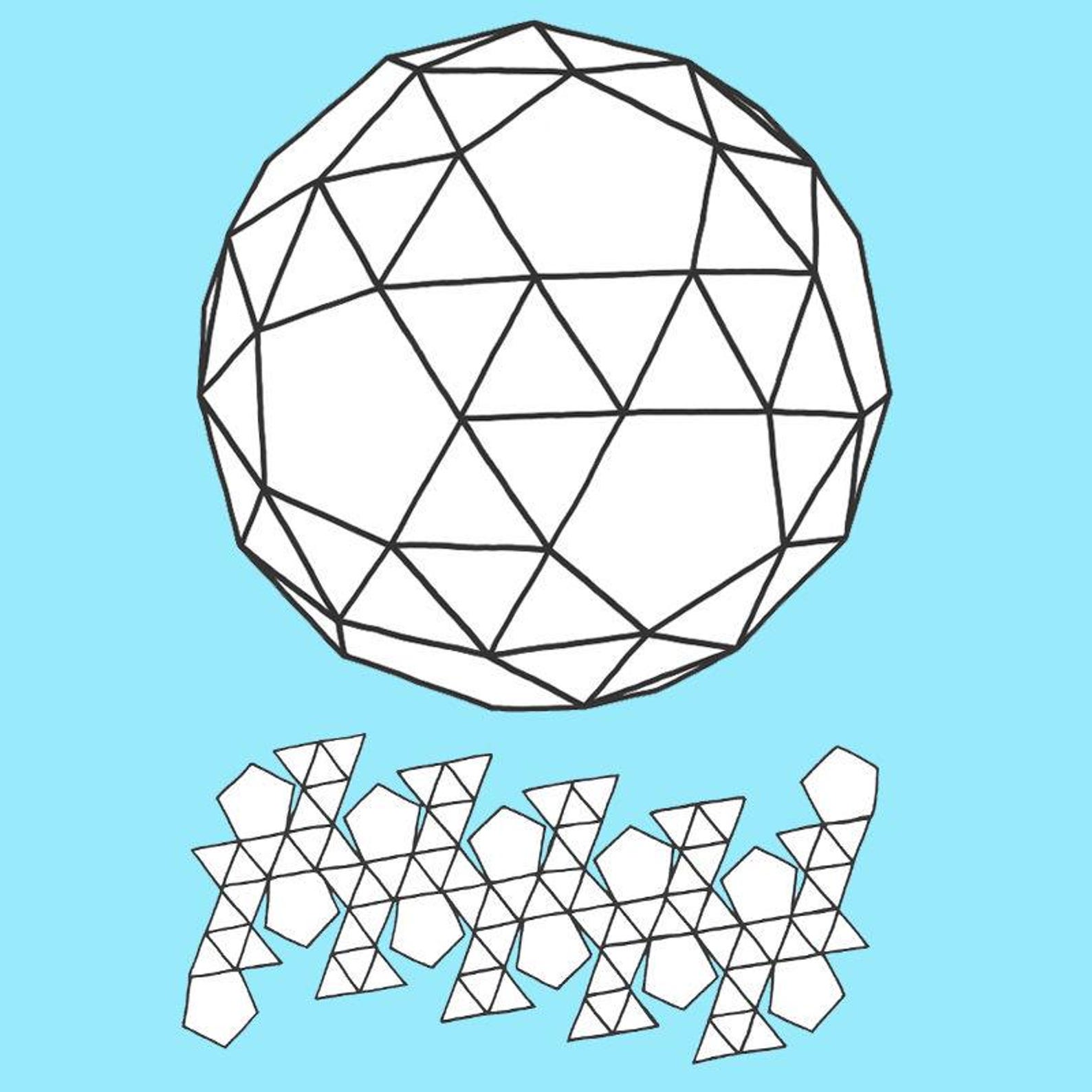 Geometric 3D Shapes | Polyhedra Drawing Worksheets | Educational Math ...
