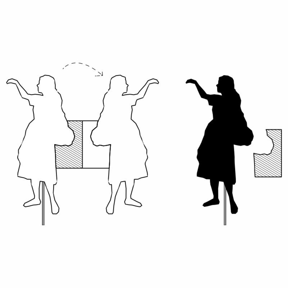 Shadow Play – Cinderella | Printable Shadow Characters | DIY Shadow ...