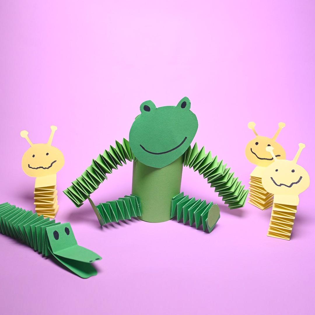 Paper Spring Craft Projects: DIY Kids Activity (PDF Pattern) - Etsy