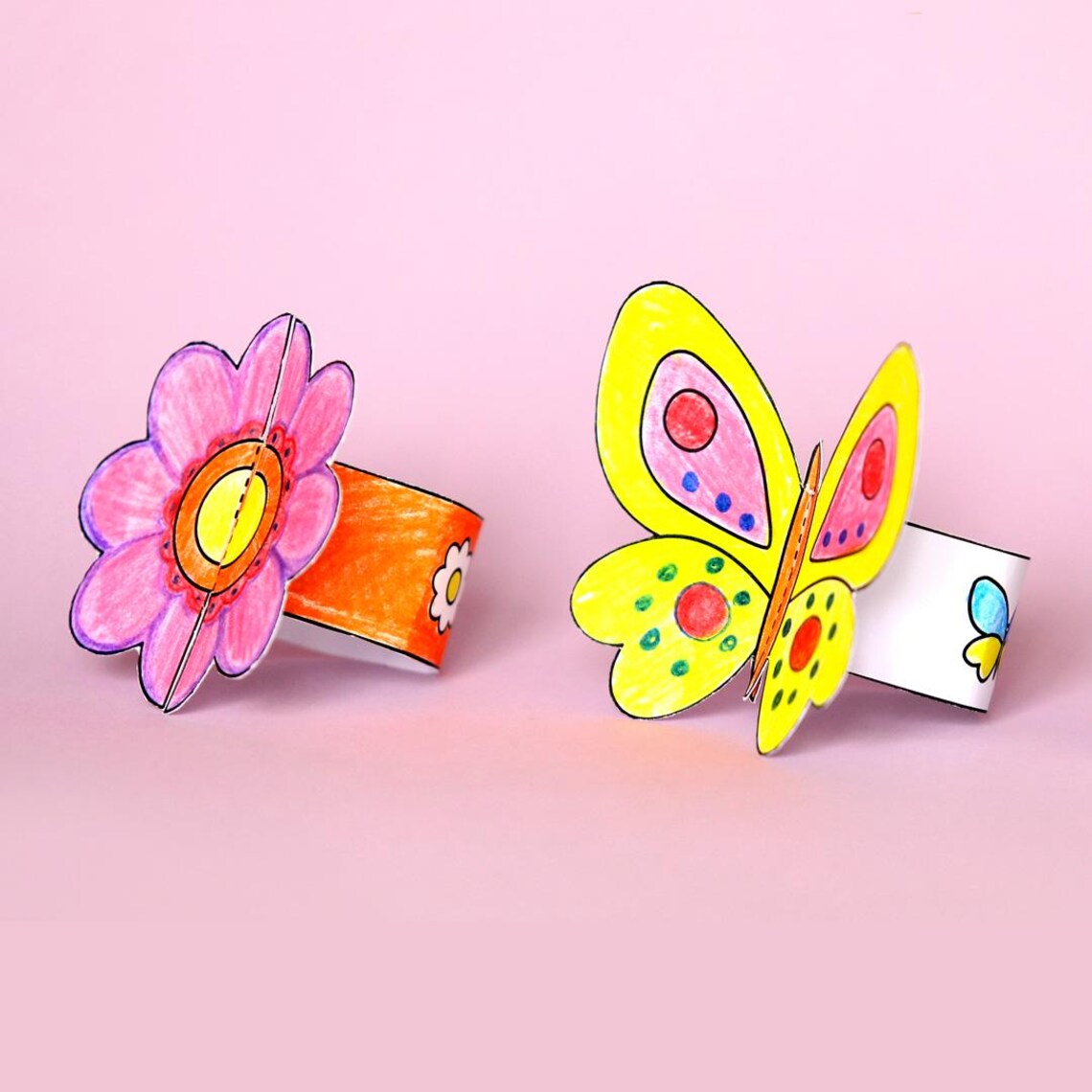 Paper Bracelets | DIY Paper Jewelry | Paper Bracelet Templates ...