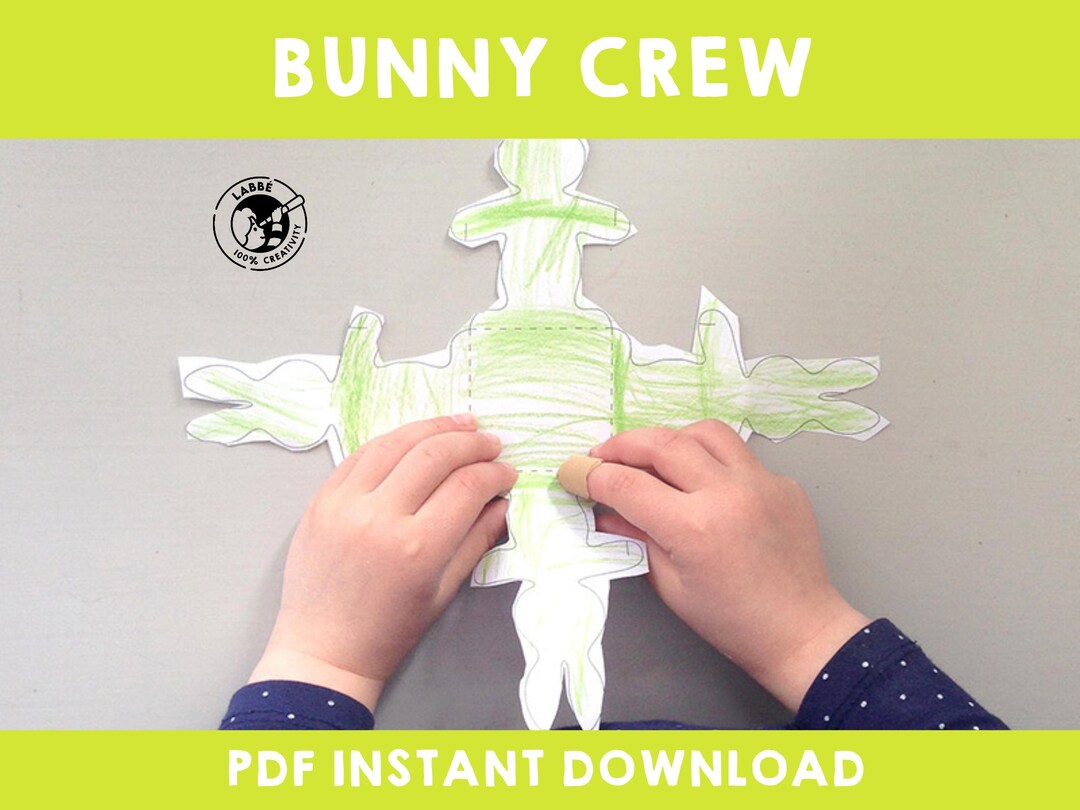 Bunny Crew | Easter Bunny Crafts | Fun Bunny Templates | DIY Easter ...