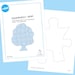Giant Puzzle Tree: Collaborative Art Project (PDF Templates) - Etsy