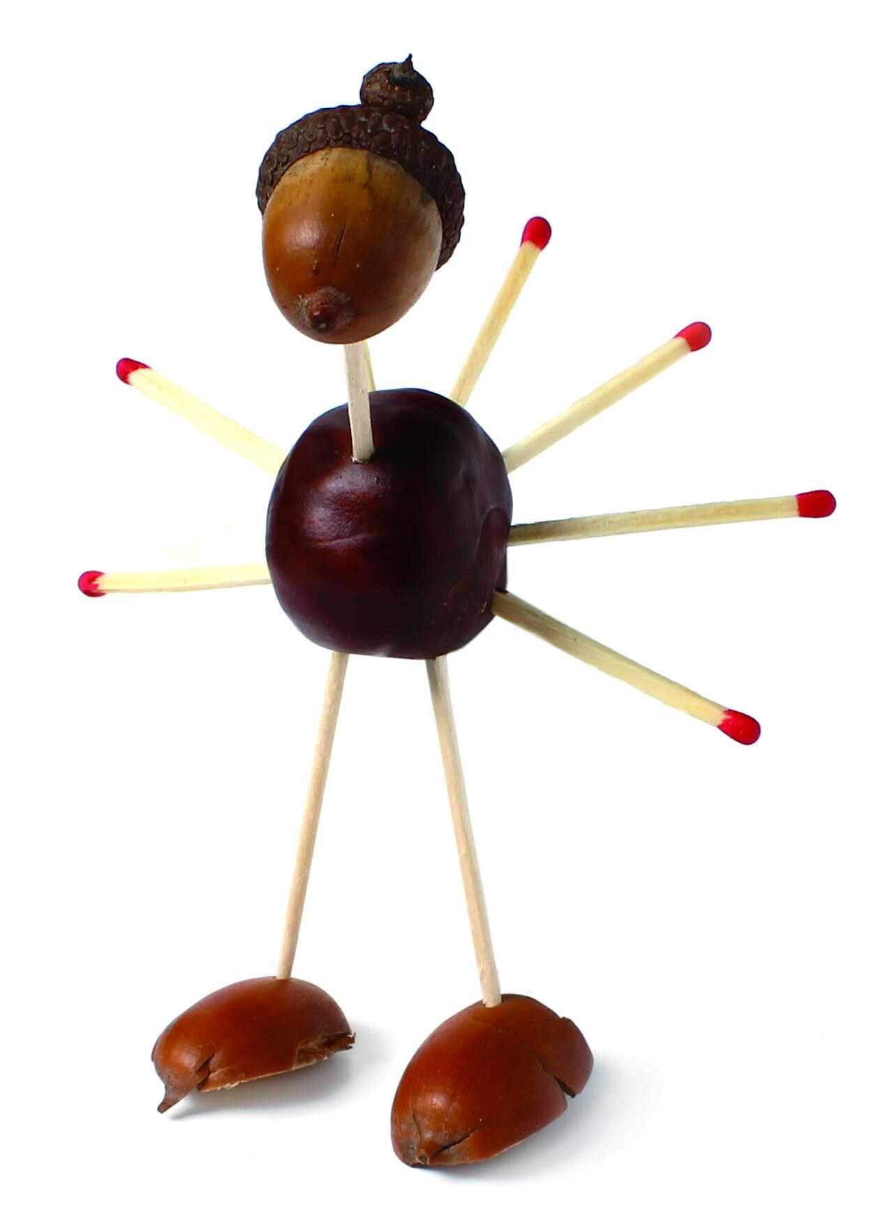 Chestnut Figurine Guide: 40 Autumn DIY Craft Templates (step-by-step ...