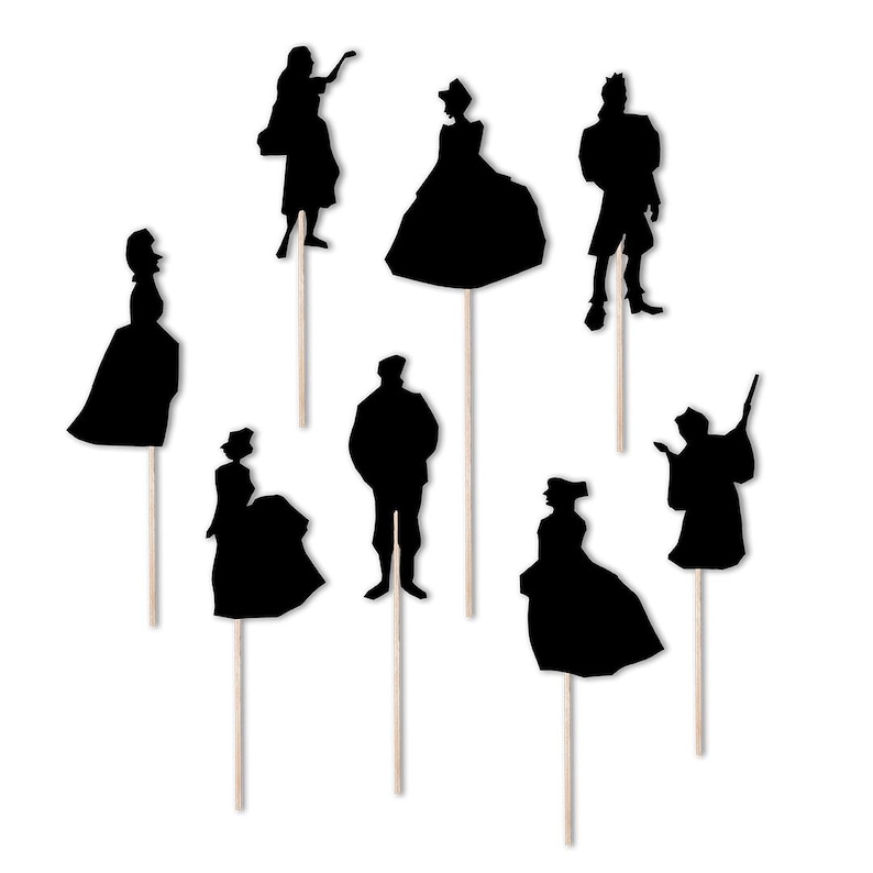 Shadow Play – Cinderella | Printable Shadow Characters | DIY Shadow ...