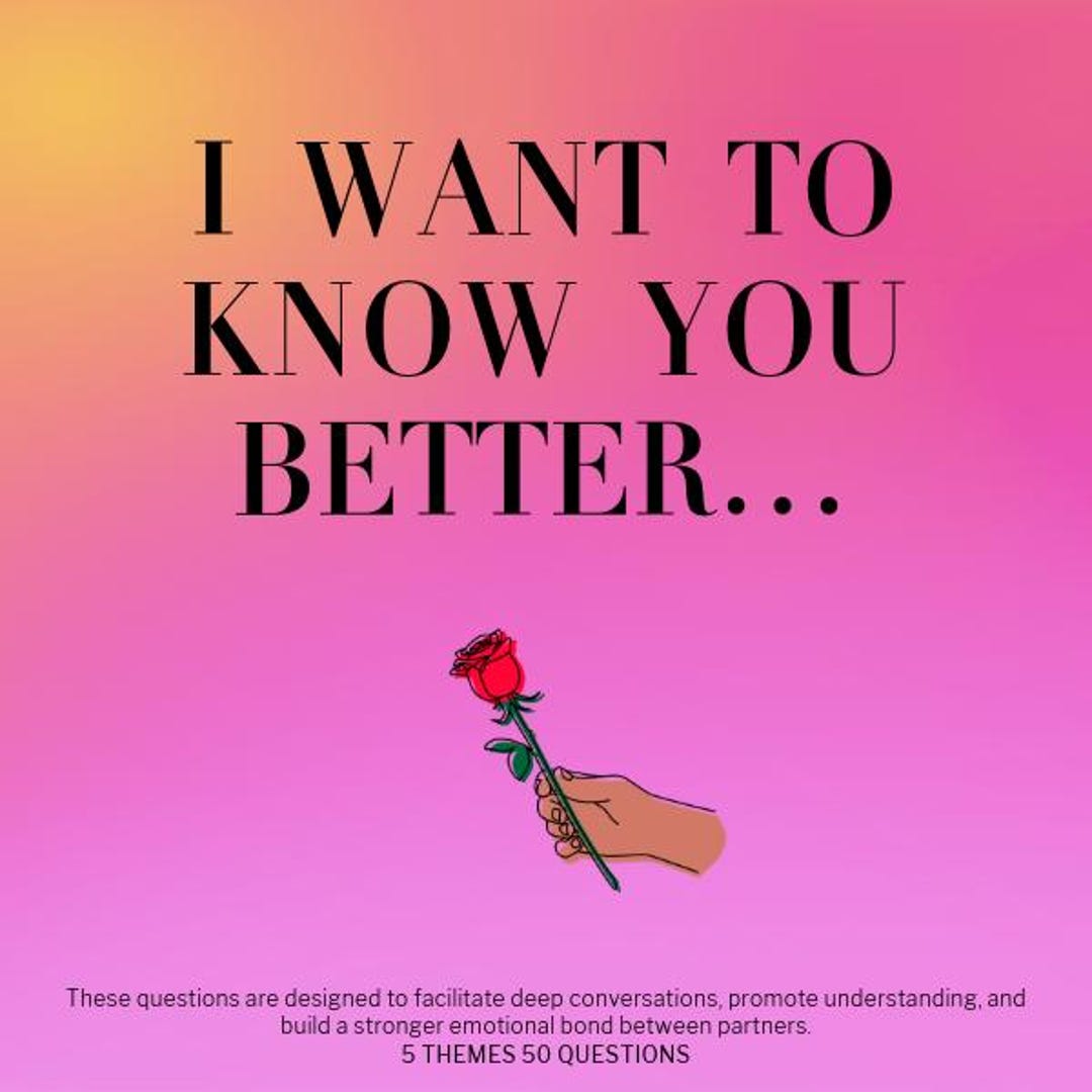 Conversation Cards for Couples / Printable Cards / Relationship Goals ...