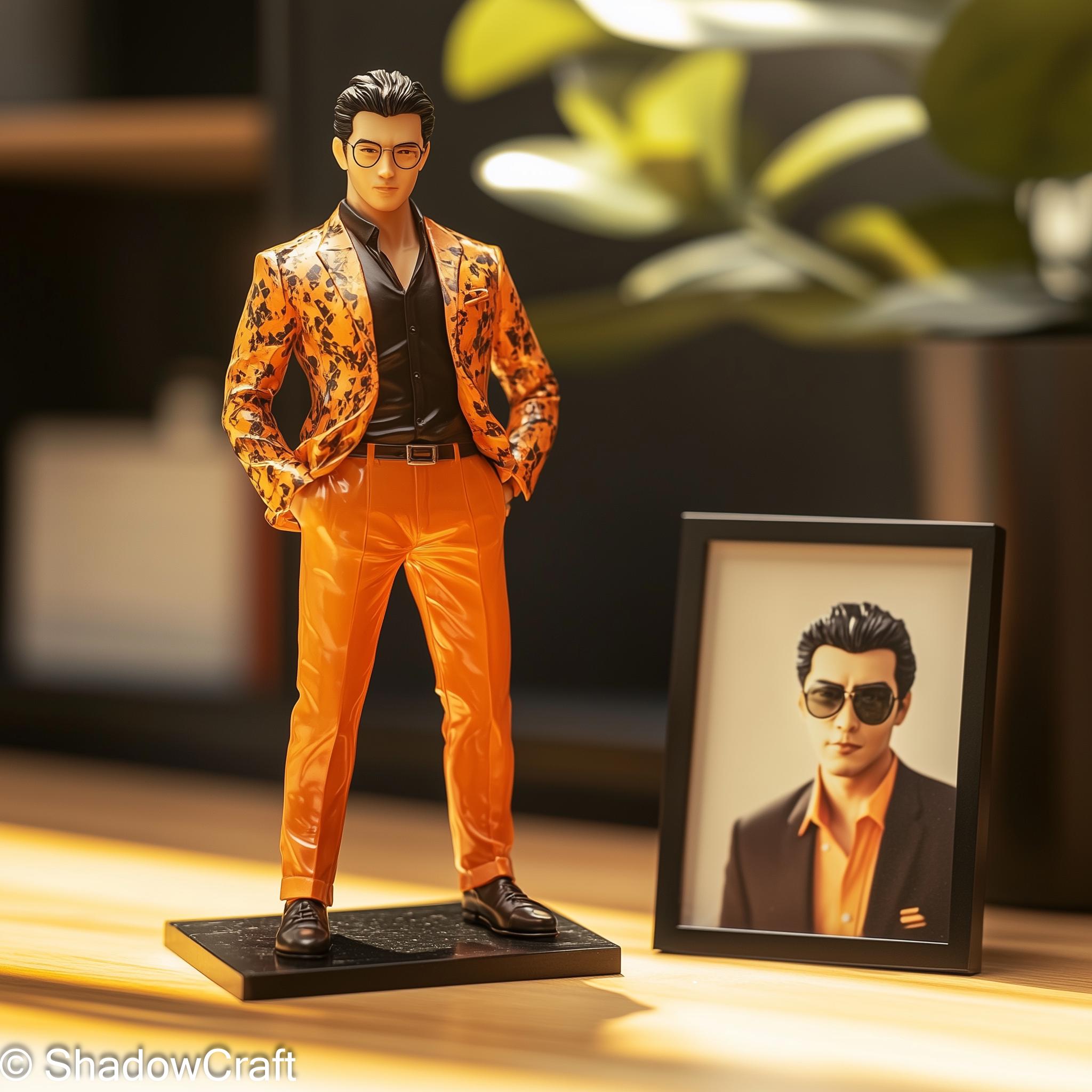 Custom 3D Printed Miniature Figurine: Personalized Photo Gift - Etsy