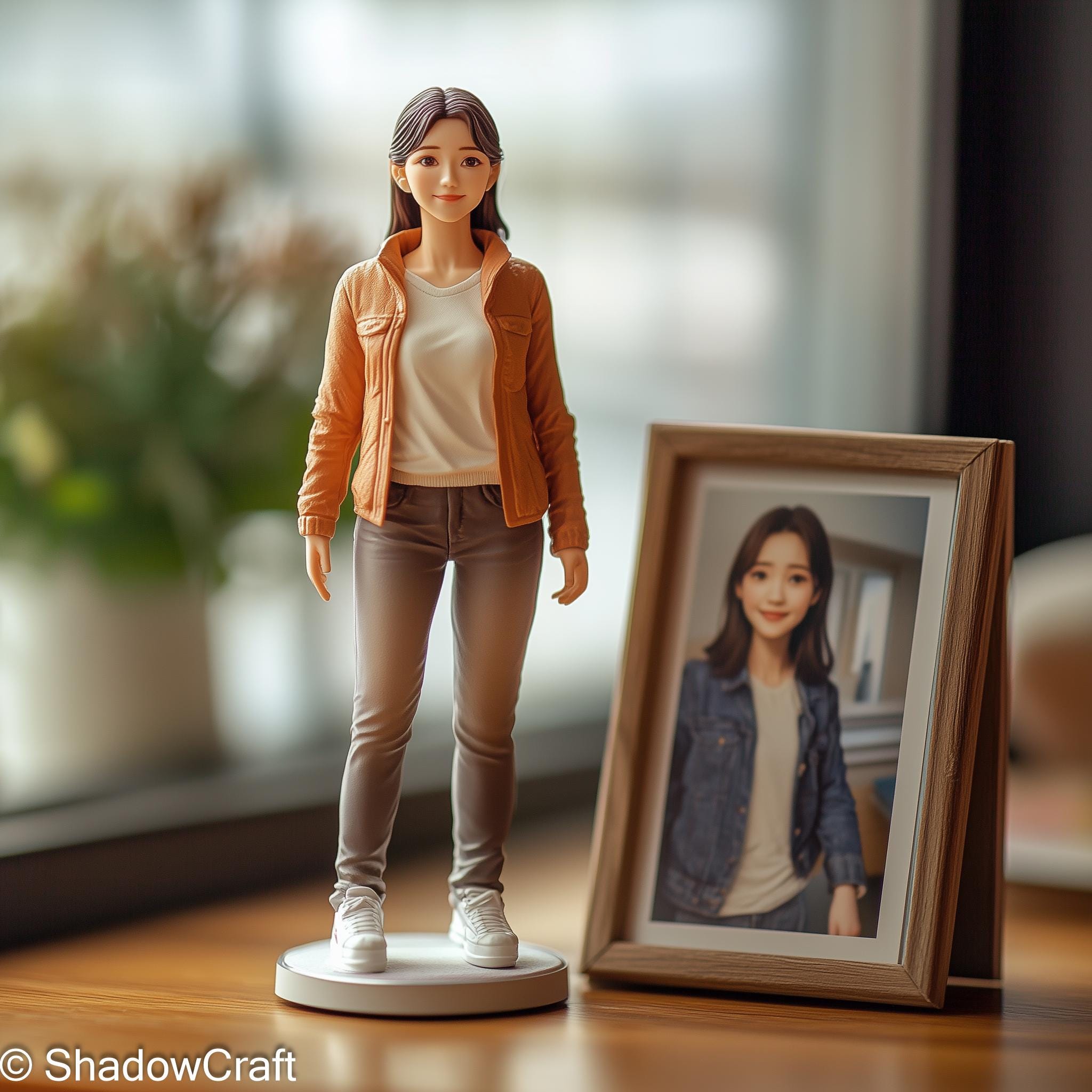 Custom 3D Printed Miniature Figurine: Personalized Photo Gift - Etsy