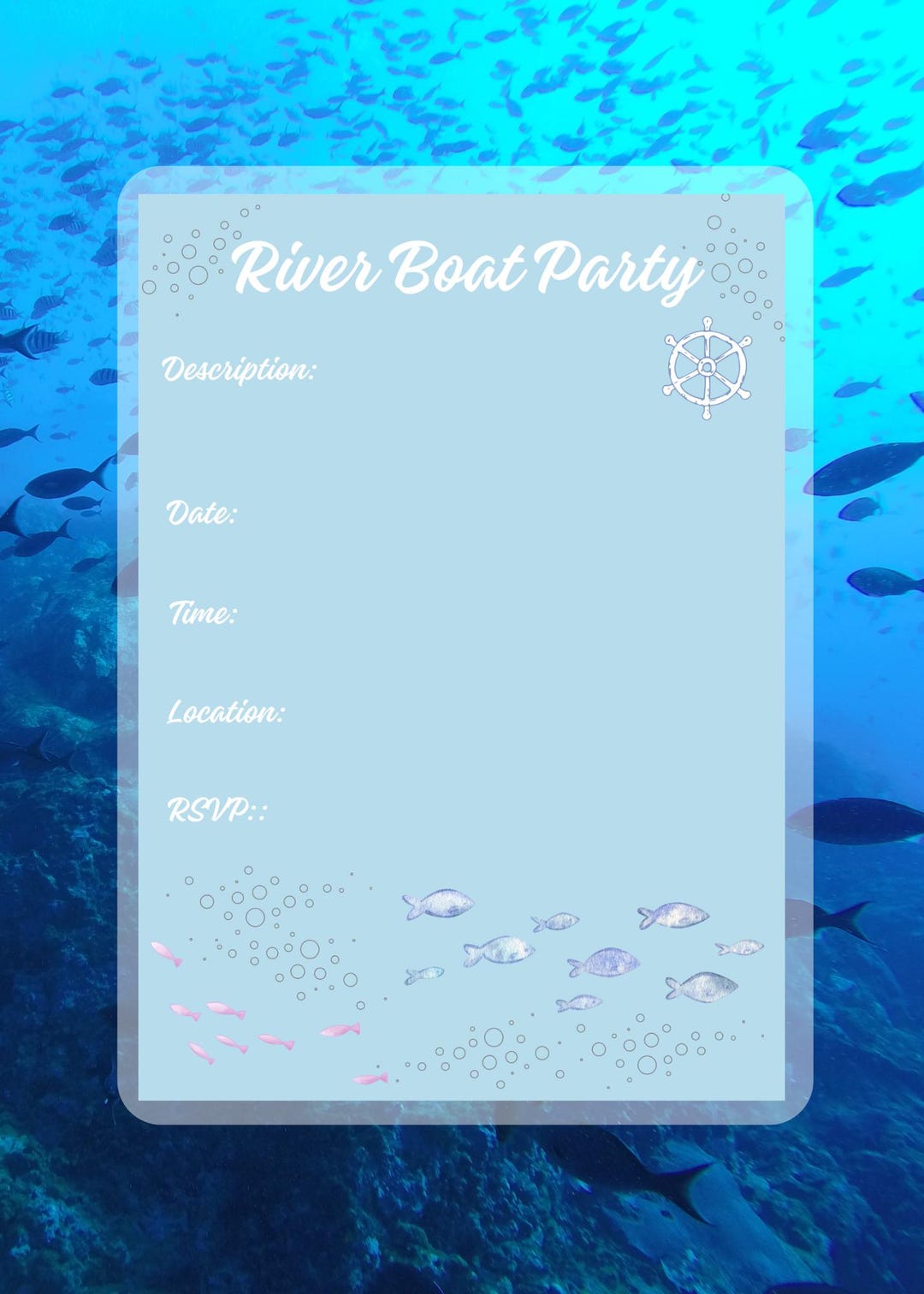 River Boat Party - Etsy