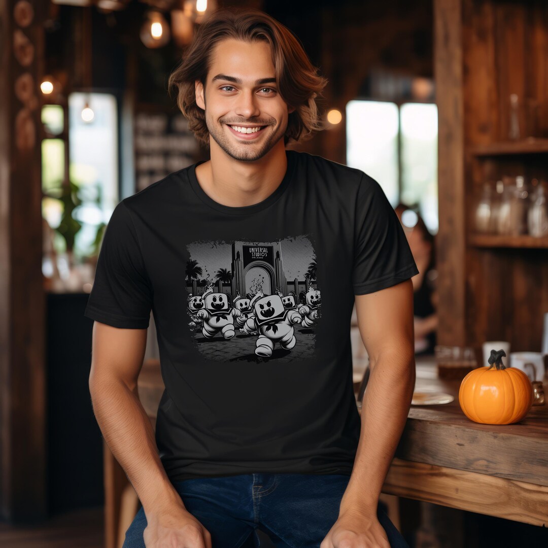 Halloween Horror Night Mini Stay Puft Monster T-shirt, Halloween Funny ...