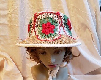 Regency Straw Hat - Etsy
