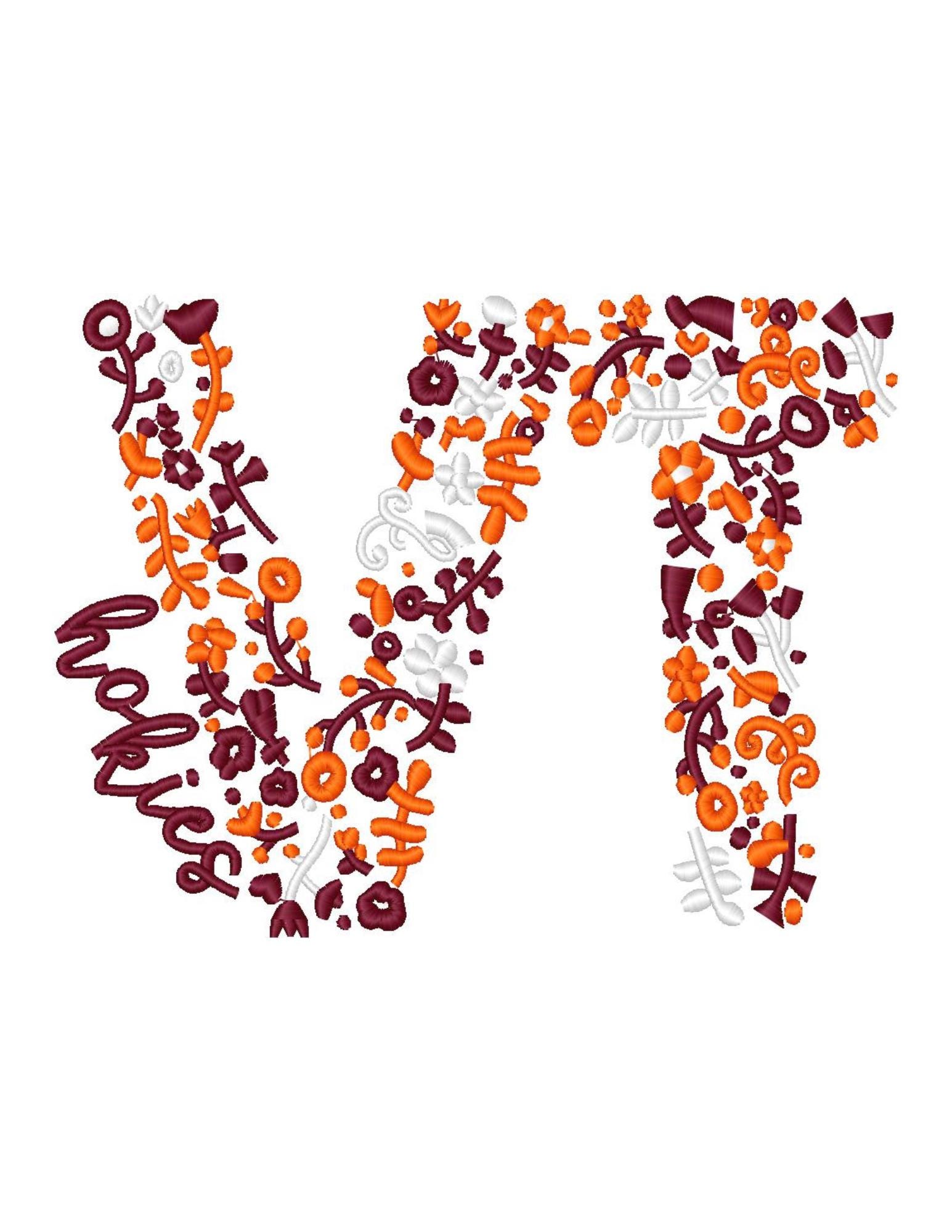 College Logo Embroidery Designs School College University Embroidery