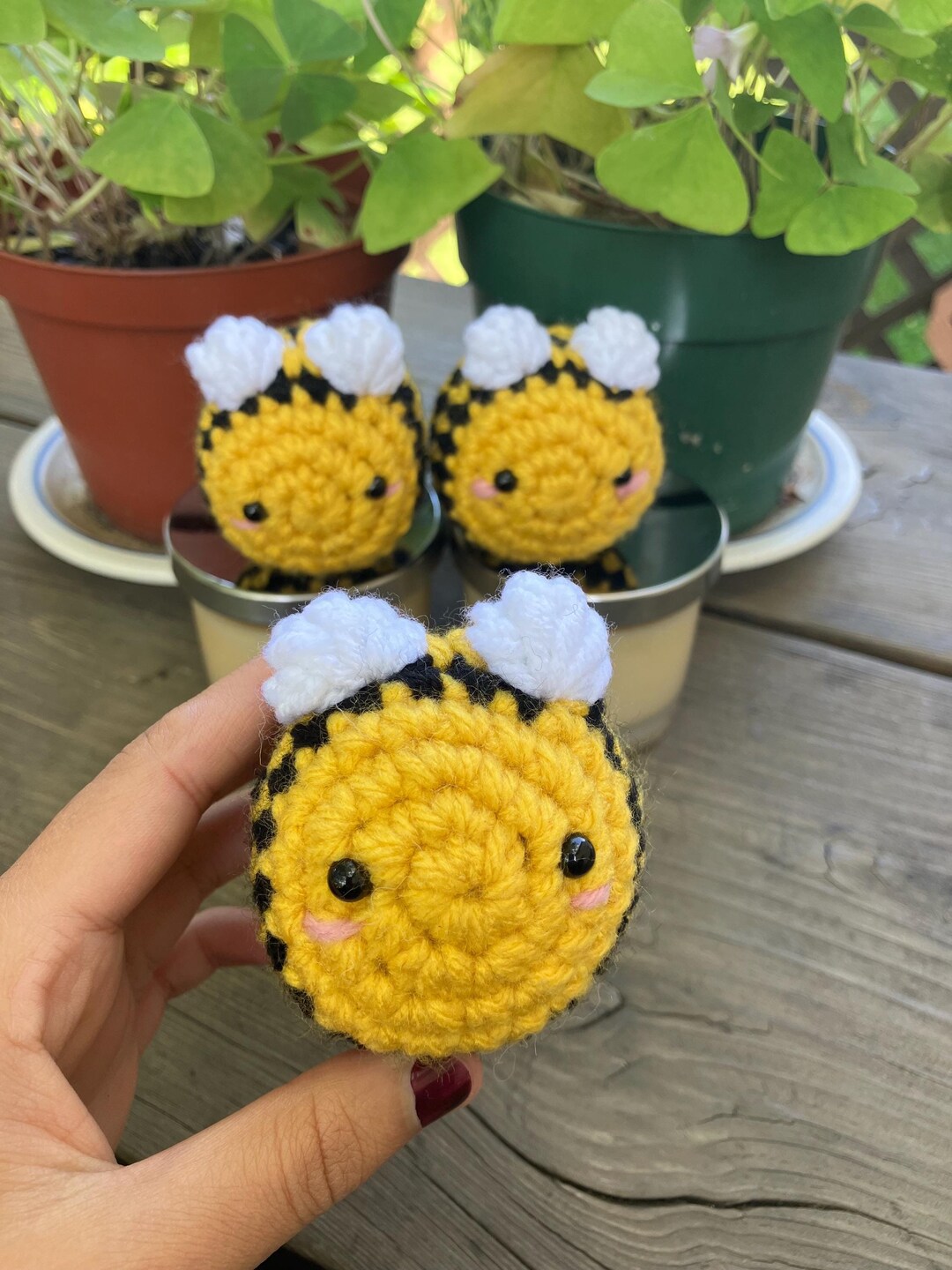 Crochet Amigurumi Bee Plushie - Etsy