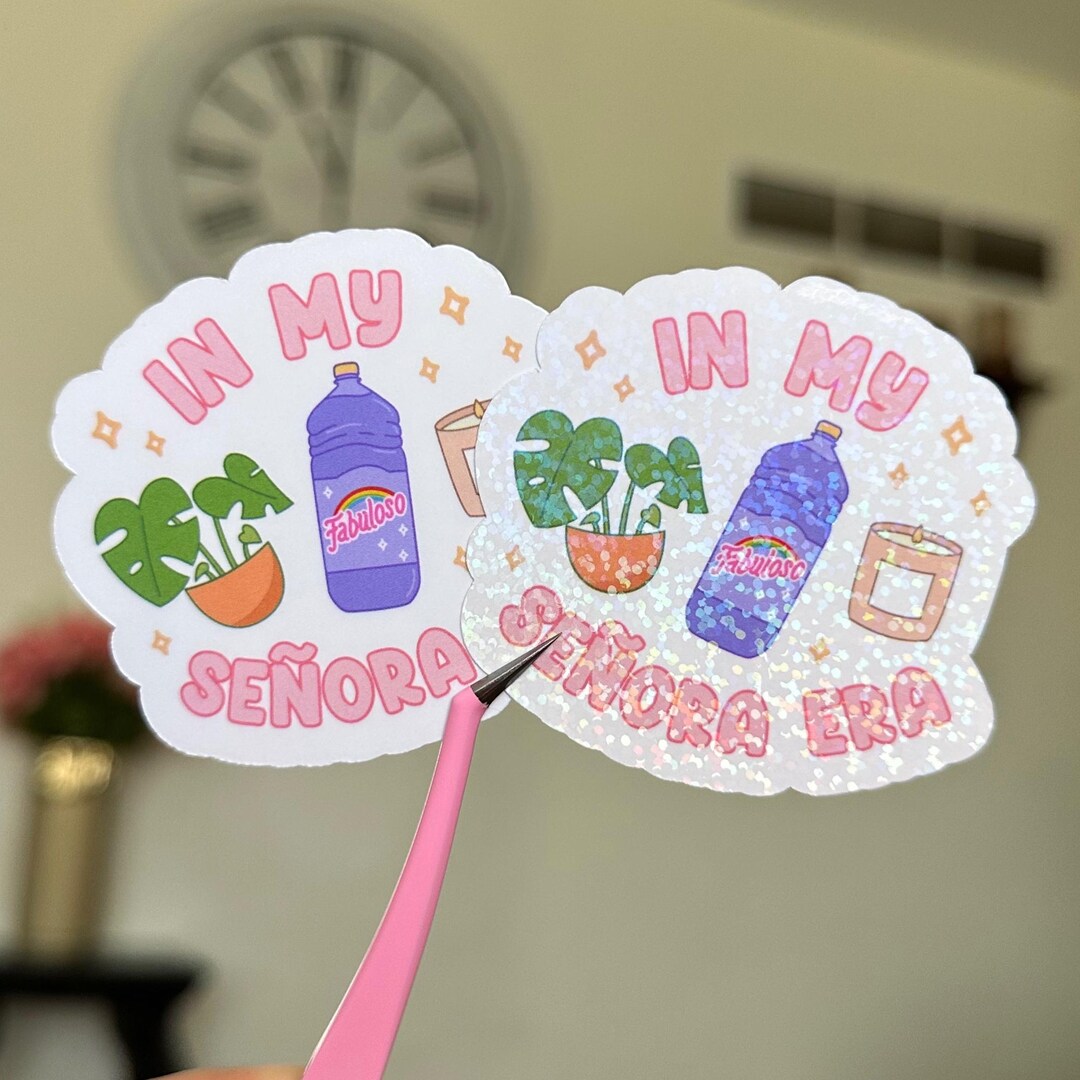 In My Senora Era Sticker, Latina Sticker, Mama Latina Sticker, Funny ...