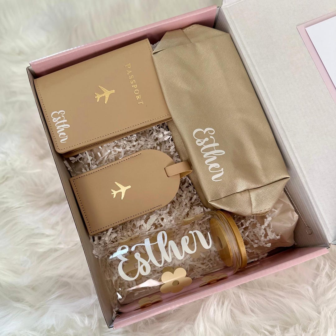 Personalized Travel Gift Box, Personalized Birthday Gift Box, Best ...