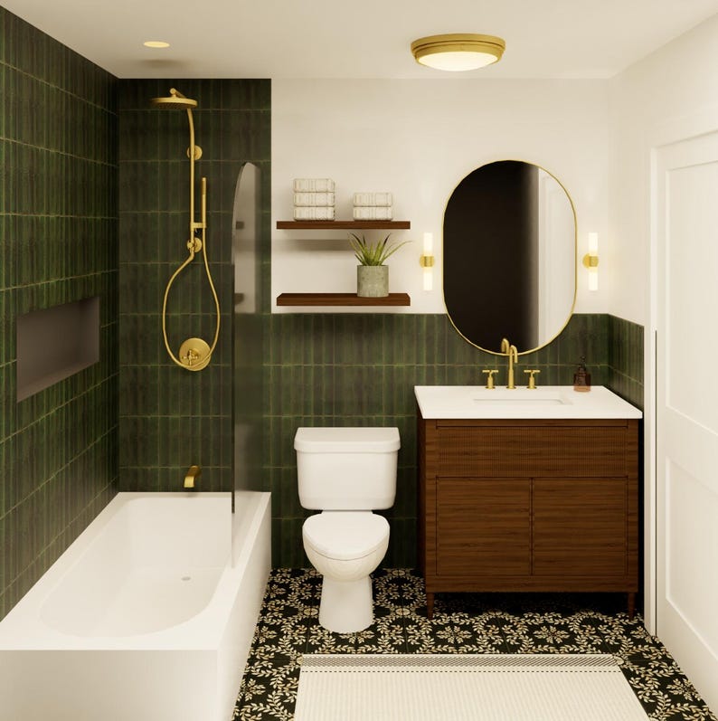 Source-studio Bathroom Design Kit - the Clora - Etsy