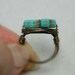 Cross Blue Turquoise Handmade Ring. Size 6 -turquoise Ring- Blue Aqua ...