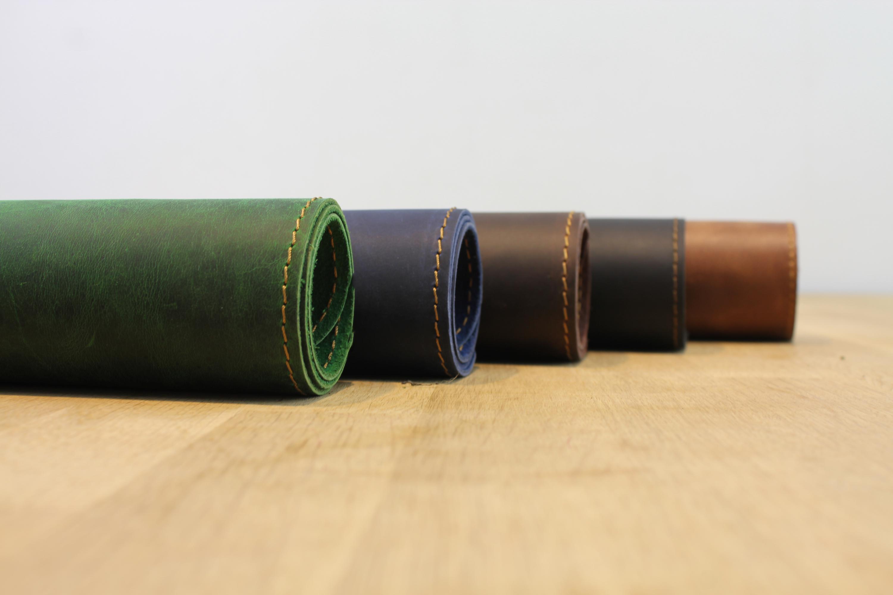 Custom Leather Desk Mat: Personalized Office Desk Pad , Full Grain ...