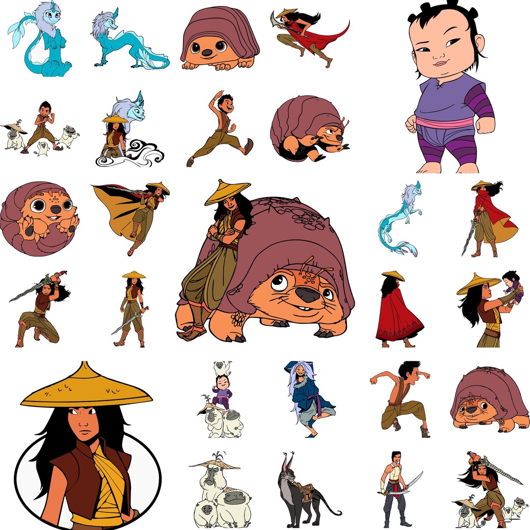 Raya SVG, Raya and the Last Dragon Svg Bundle, Raya Svg for Cricut ...