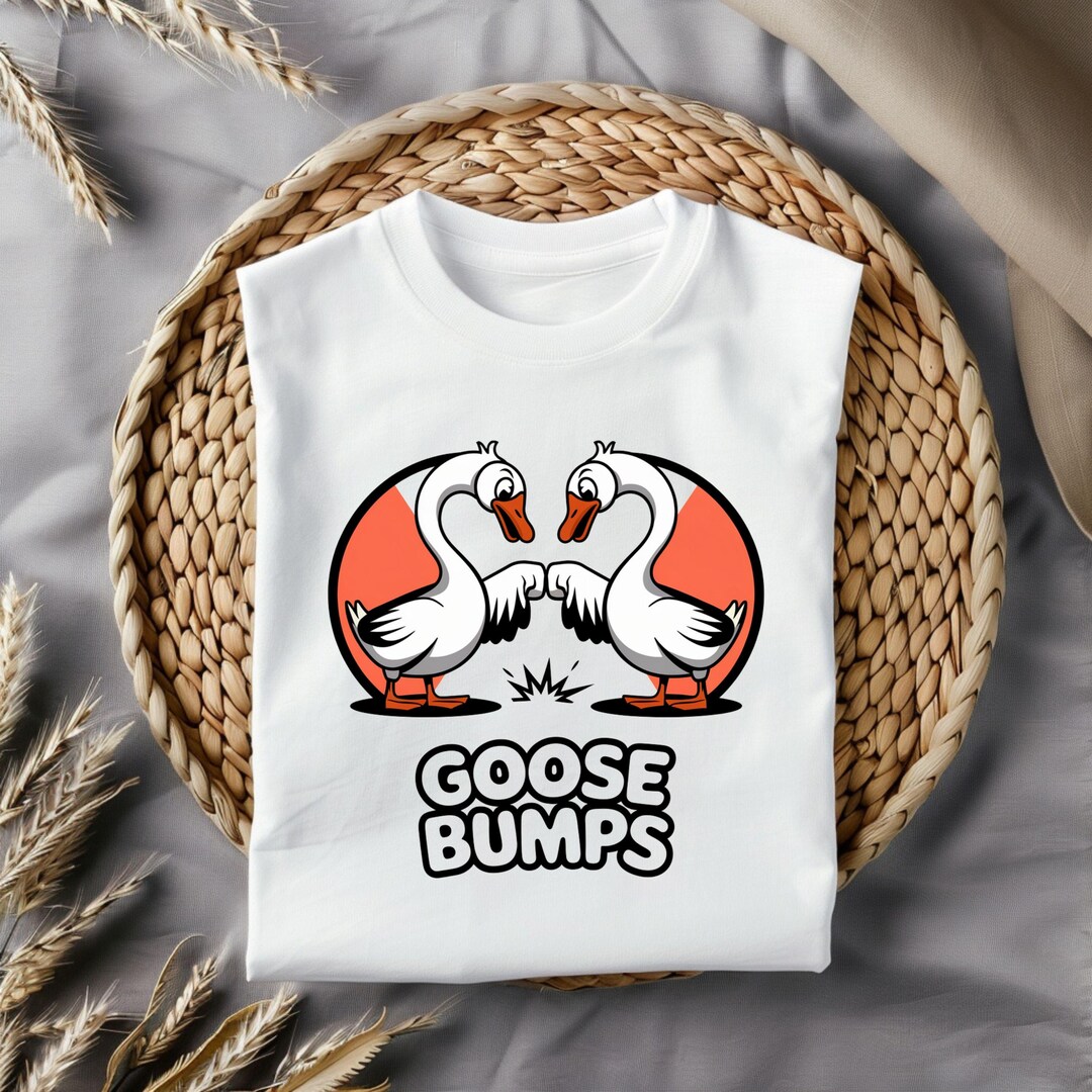 Goose Bumps PNG, Funny Goose Clipart, Cartoon Goose Sublimation, Retro ...