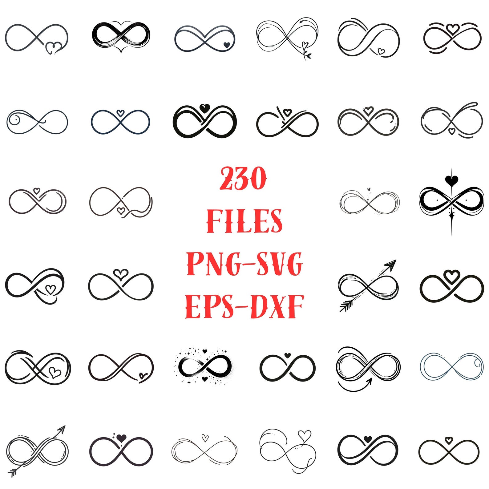 Infinity Svg, Infinity Love Svg Bundle, Forever Infinity Svg, Infinity ...